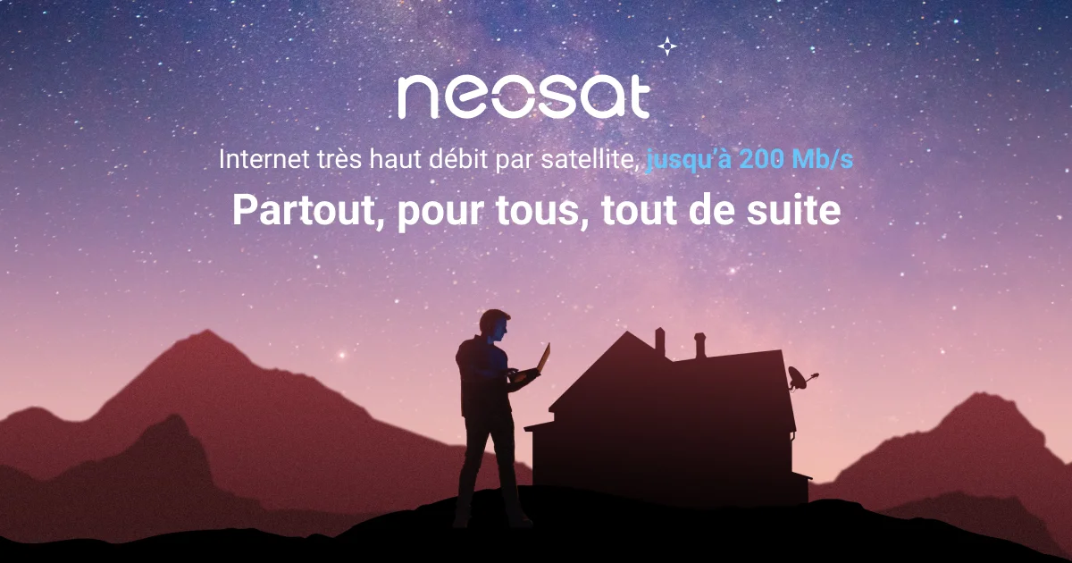 Internet par satellite jusqu’à 200 Mb/s - neosat | Nordnet